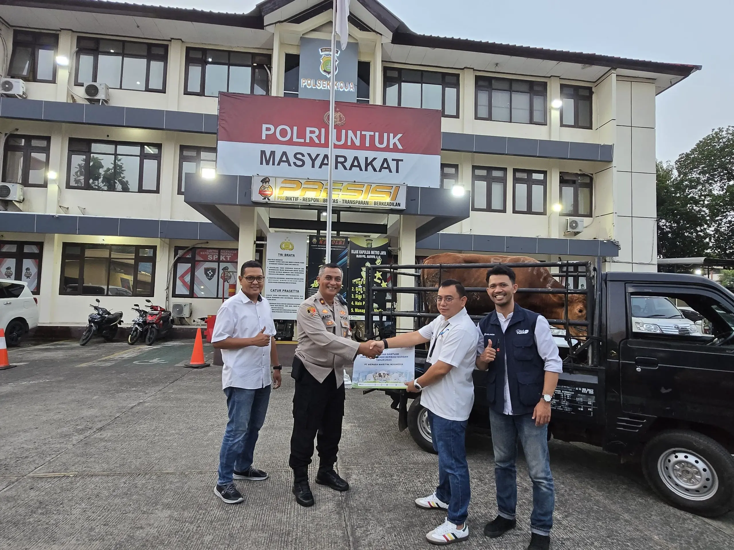 PT MMI Salurkan Hewan Kurban Idul Adha 1446 H, Perkuat Kepedulian Sosial